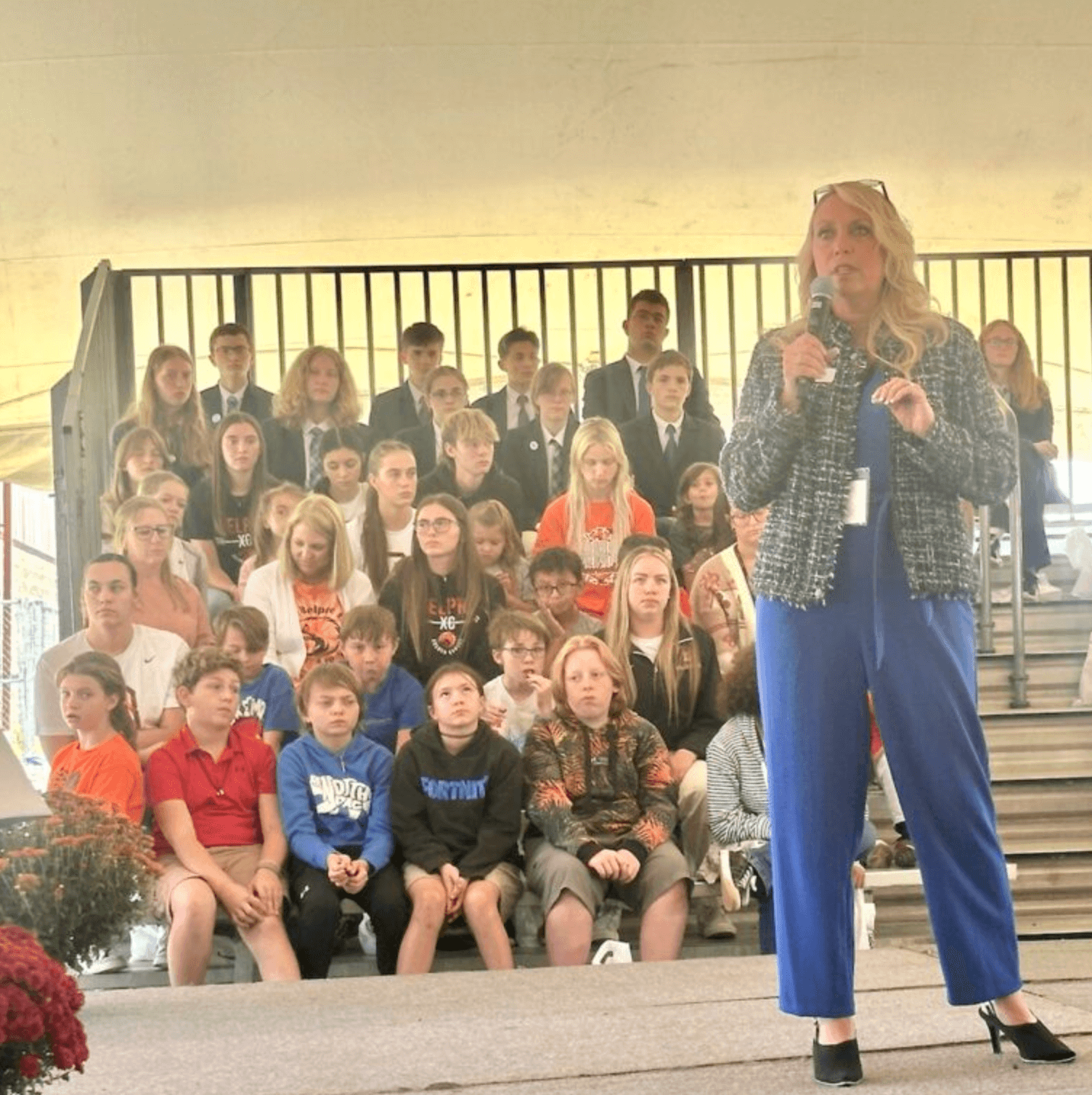 Robin Burrow Speaks at Hospital Groundbreaking - Joe Burrow Foundation
